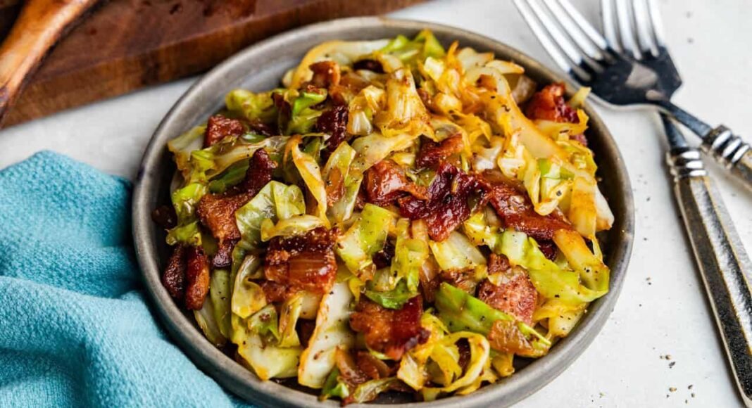 Easy Fried Cabbage